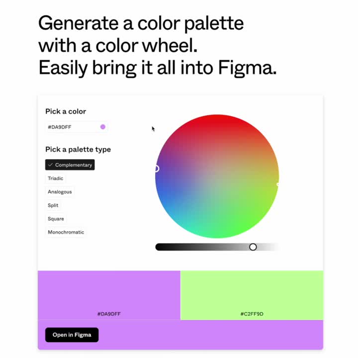 Figma on LinkedIn: Our new color wheel helps you quickly create custom ... Figma on LinkedIn: Our new color wheel helps you quickly create custom ...