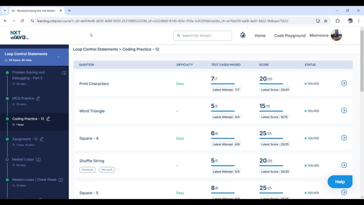 Maimoona K on LinkedIn: #50dayscodechallenge #python #forloops # ... Maimoona K on LinkedIn: #50dayscodechallenge #python #forloops # ...