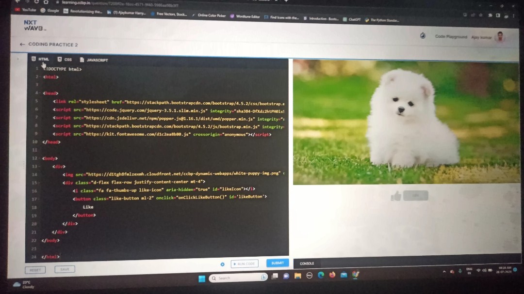 Ajay kumar Tambaku on LinkedIn: #javascript Ajay kumar Tambaku on LinkedIn: #javascript