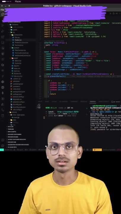 Harsh keshri on LinkedIn: #go #golang #vite #reactjs #docker #github Harsh keshri on LinkedIn: #go #golang #vite #reactjs #docker #github