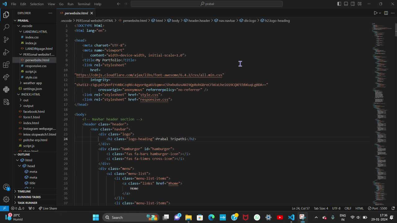 Prabal Tripathi on LinkedIn: #codsoftinternship Prabal Tripathi on LinkedIn: #codsoftinternship