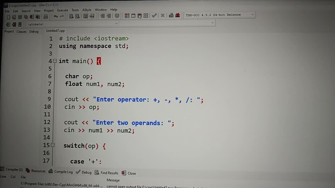 Mandisha Koushik on LinkedIn: #codsoft #internship #programming #c #coding Mandisha Koushik on LinkedIn: #codsoft #internship #programming #c #coding
