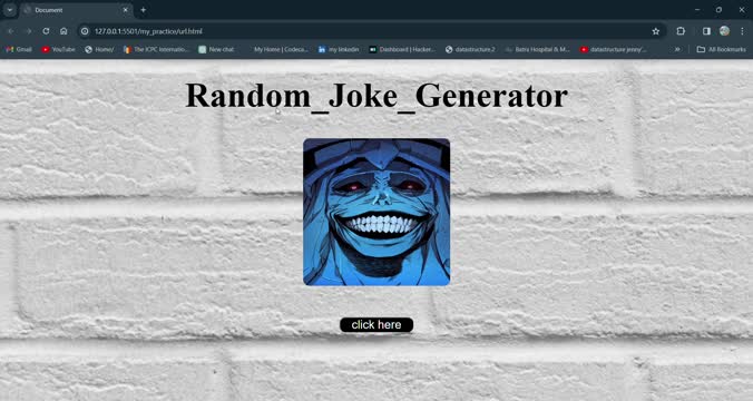 Mohit Bohra on LinkedIn: Check out this demo of my random joke ... Mohit Bohra on LinkedIn: Check out this demo of my random joke ...