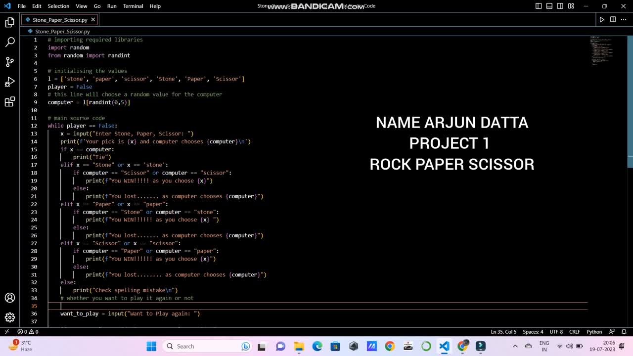 Arjun Datta on LinkedIn: #intern #python #cipherbytetech Arjun Datta on LinkedIn: #intern #python #cipherbytetech