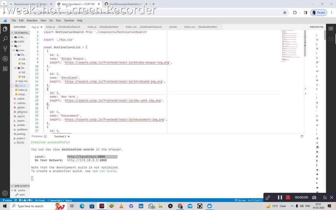 React for Destination Search project | Arun Dhoundiyal posted on the ... React for Destination Search project | Arun Dhoundiyal posted on the ...