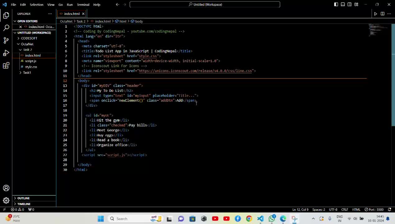 Ritu Rana on LinkedIn: #octanetinternship #webdevelopment #html #css #js Ritu Rana on LinkedIn: #octanetinternship #webdevelopment #html #css #js