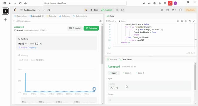 Harini K on LinkedIn: #day17 #100daysofcode #leetcode #keepcoding # ... Harini K on LinkedIn: #day17 #100daysofcode #leetcode #keepcoding # ...