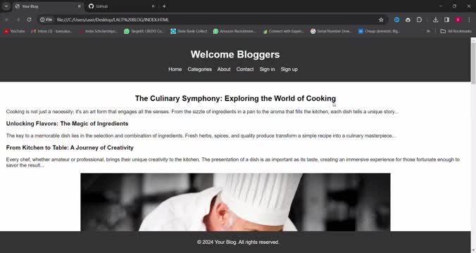 Lalit Chauhan on LinkedIn: #webdevelopment #bharatintern #codingjourney ... Lalit Chauhan on LinkedIn: #webdevelopment #bharatintern #codingjourney ...