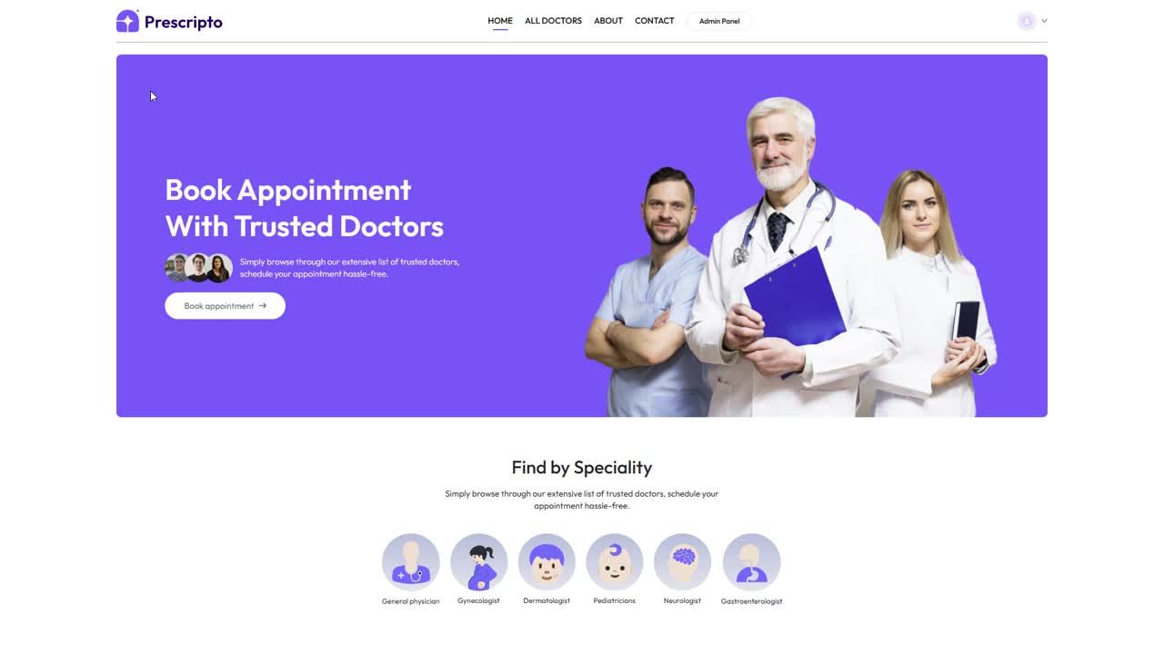 Krish Rathi on LinkedIn: I built Prescripto, a modern web platform that ... Krish Rathi on LinkedIn: I built Prescripto, a modern web platform that ...
