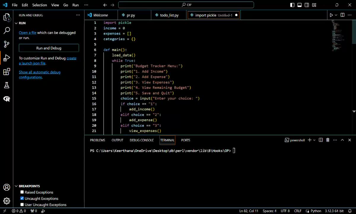 Completed Task 2 of Coding Raja's budget tracker | Sanjana Sridhar ... Completed Task 2 of Coding Raja's budget tracker | Sanjana Sridhar ...