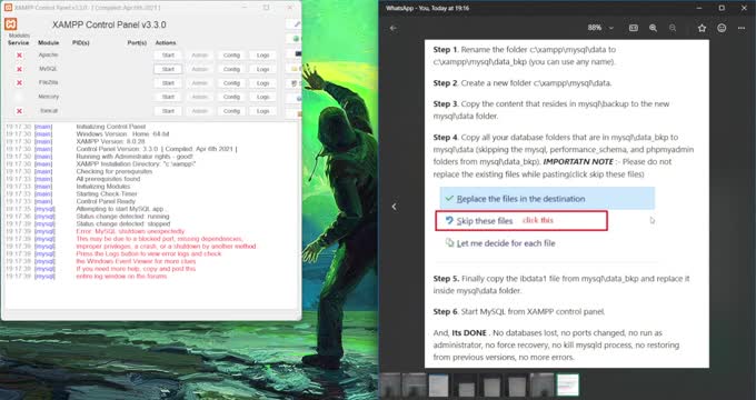 How to fix MySQL shutdown error | Aman Ahmed posted on the topic | LinkedIn How to fix MySQL shutdown error | Aman Ahmed posted on the topic | LinkedIn