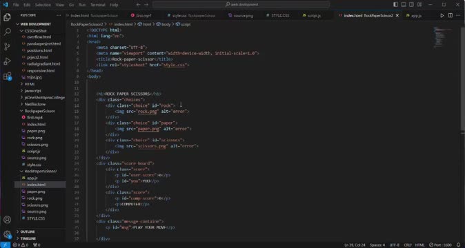 Created a fun and interactive game using HTML, CSS, and JavaScript ... Created a fun and interactive game using HTML, CSS, and JavaScript ...