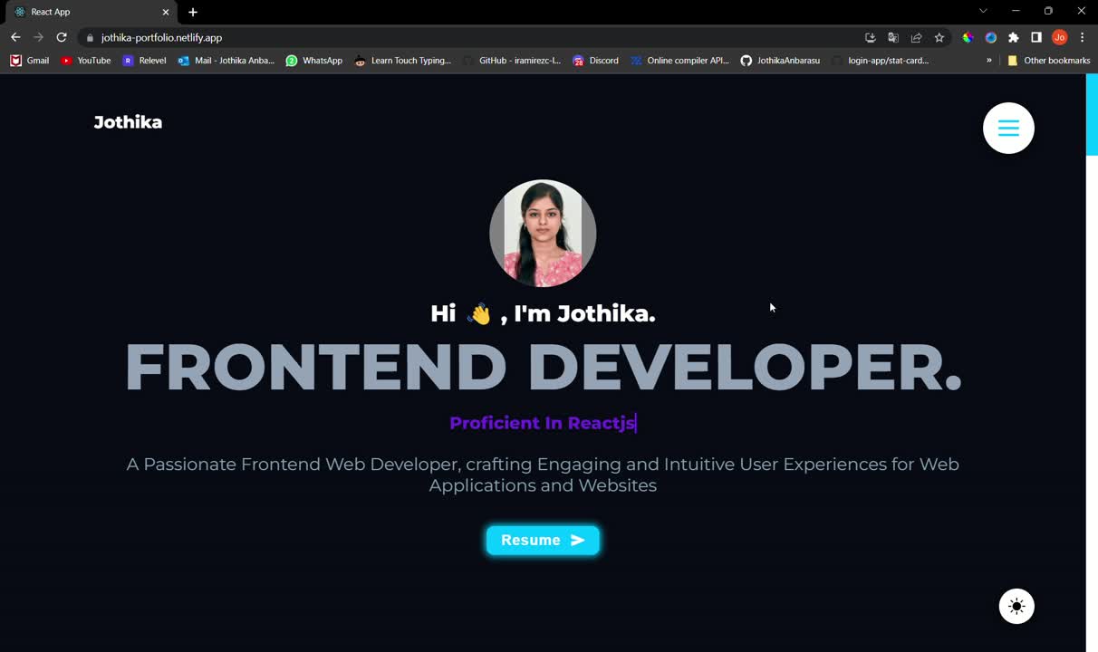 Jothika Anbarasu on LinkedIn: #webdevelopment #frontenddeveloper # ... Jothika Anbarasu on LinkedIn: #webdevelopment #frontenddeveloper # ...