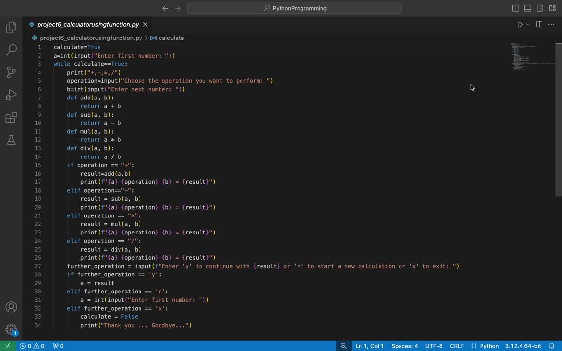 Yash Garg on LinkedIn: #python #calculator #codsoft #internship # ... Yash Garg on LinkedIn: #python #calculator #codsoft #internship # ...
