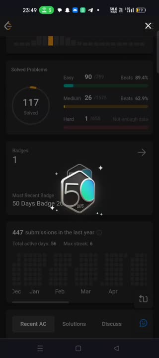 Anupam Awasthi on LinkedIn: #leetcode #codingjourney #problemsolving # ... Anupam Awasthi on LinkedIn: #leetcode #codingjourney #problemsolving # ...