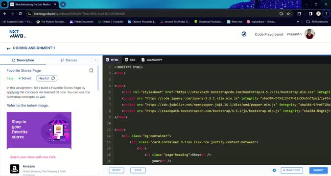 Prasanthi Chenna on LinkedIn: #day10 #html #css #bootstrap # ... Prasanthi Chenna on LinkedIn: #day10 #html #css #bootstrap # ...