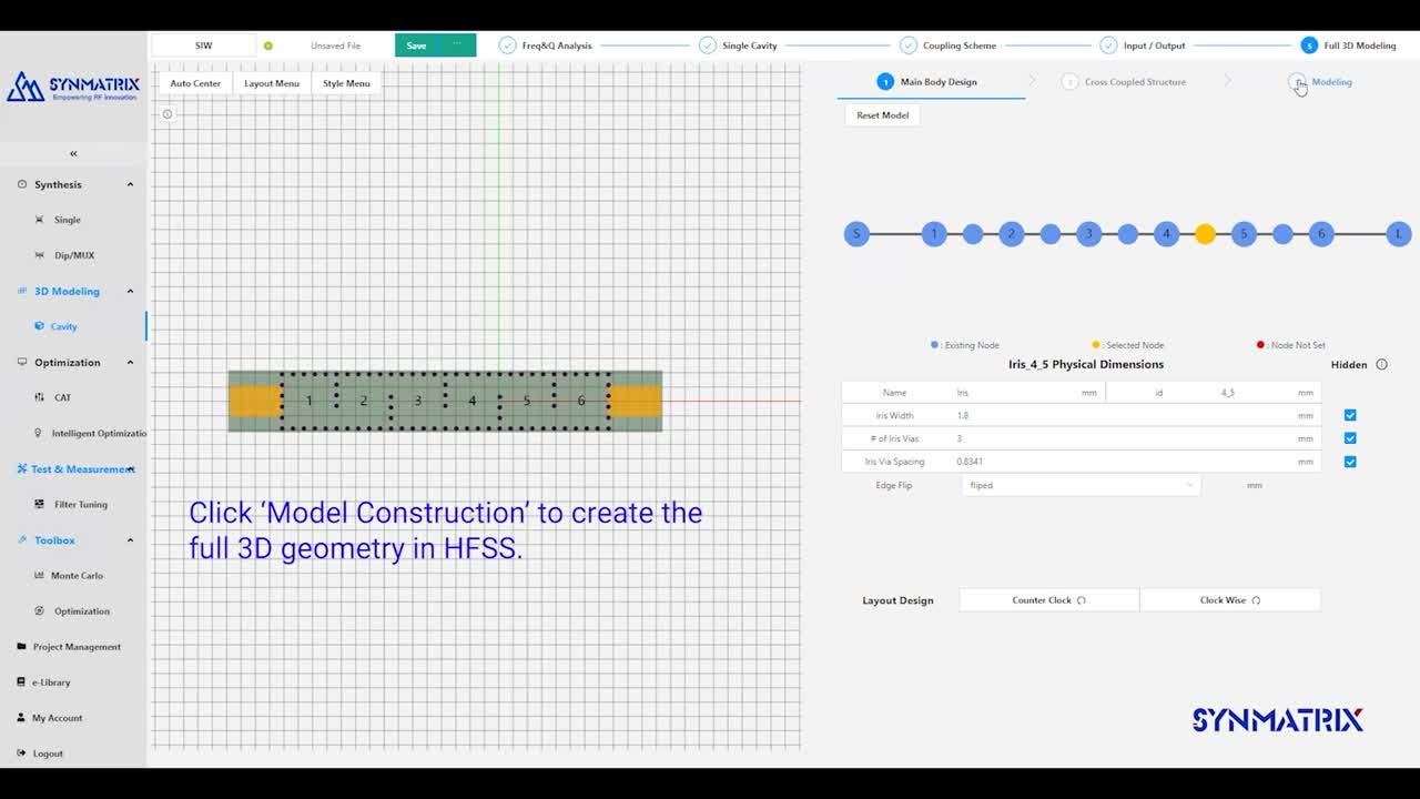 Automatically Generating 3D Geometries for Substrate Integrated ... Automatically Generating 3D Geometries for Substrate Integrated ...