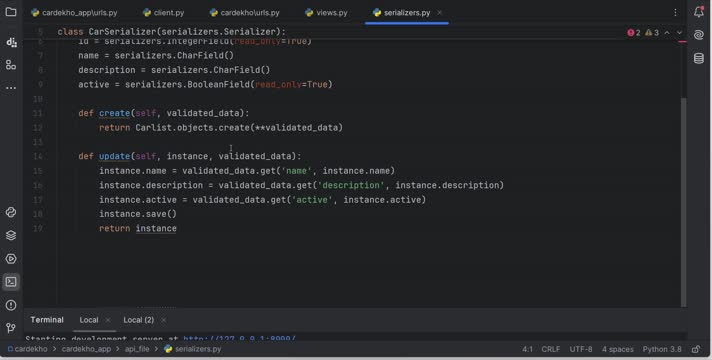 Ali Adil on LinkedIn: #django #restframework #api #python # ... Ali Adil on LinkedIn: #django #restframework #api #python # ...
