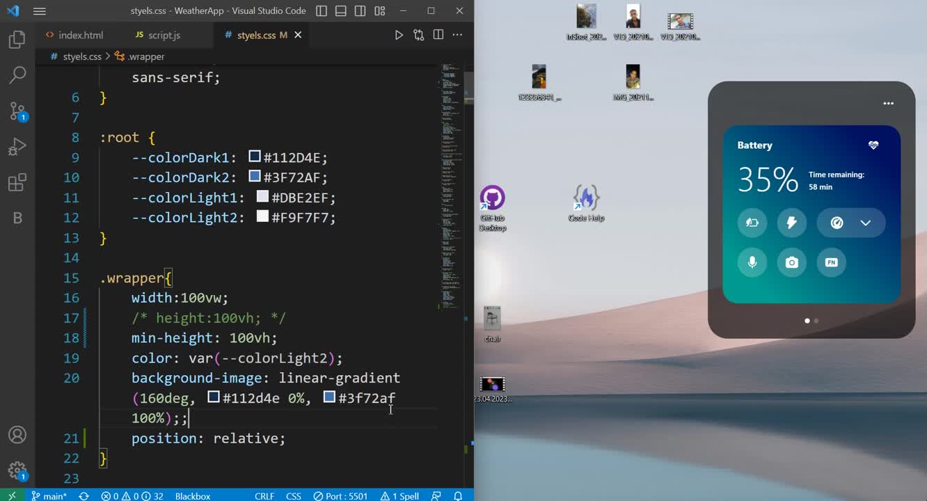 #weatherapp #api #javascript #webdevelopment #learningbydoing #codehelp ... #weatherapp #api #javascript #webdevelopment #learningbydoing #codehelp ...