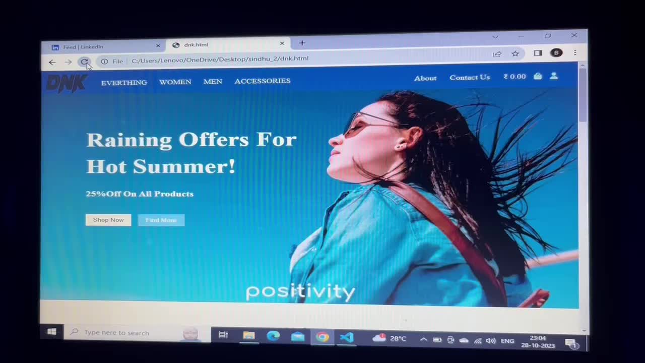 Bobba Sindhu on LinkedIn: I created a static e-commerce website. using ... Bobba Sindhu on LinkedIn: I created a static e-commerce website. using ...