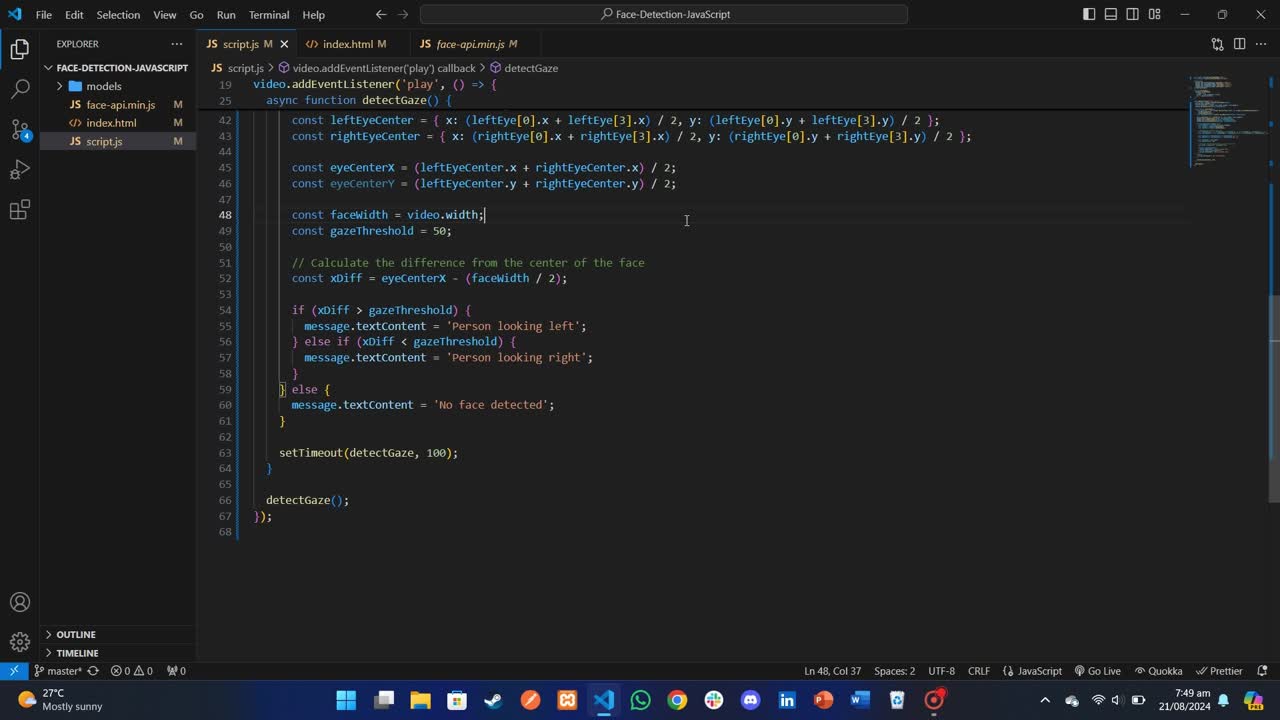 Numan Shahid on LinkedIn: #javascript #facedetection #faceapi Numan Shahid on LinkedIn: #javascript #facedetection #faceapi
