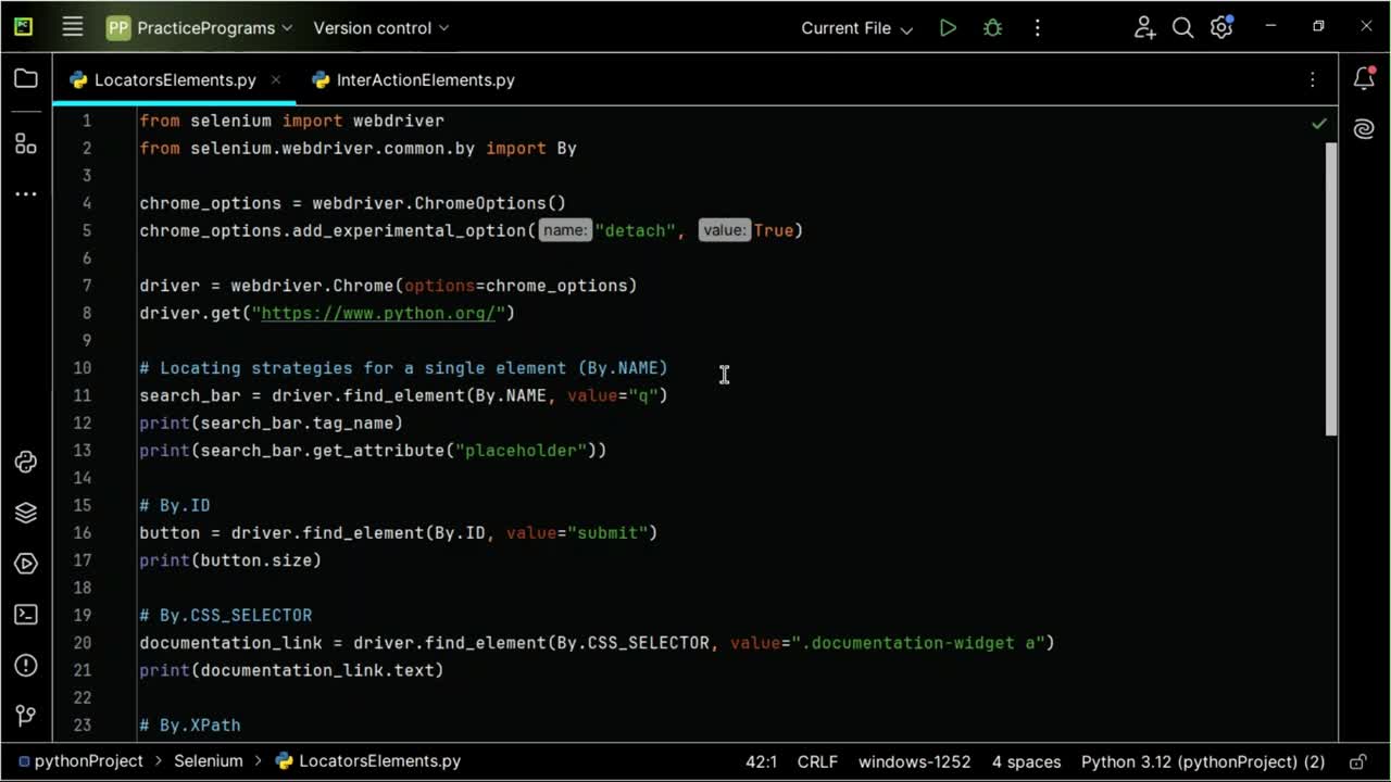 Yashika Kannan on LinkedIn: #pythonprogramming #selenium #webscraping # ... Yashika Kannan on LinkedIn: #pythonprogramming #selenium #webscraping # ...