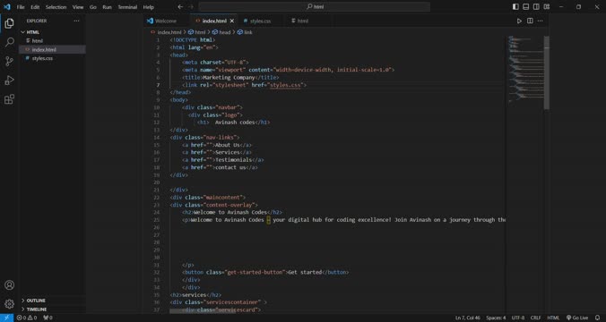 Avinash reddy kolan on LinkedIn: #html #css #webdevelopment #landingpage Avinash reddy kolan on LinkedIn: #html #css #webdevelopment #landingpage