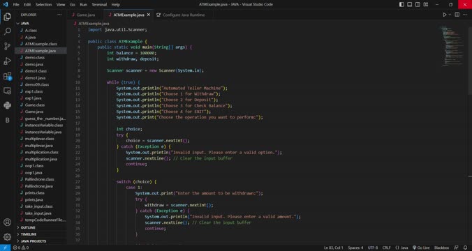 Anshu Kumari on LinkedIn: #oasisinfobyte #javaprogramming Anshu Kumari on LinkedIn: #oasisinfobyte #javaprogramming