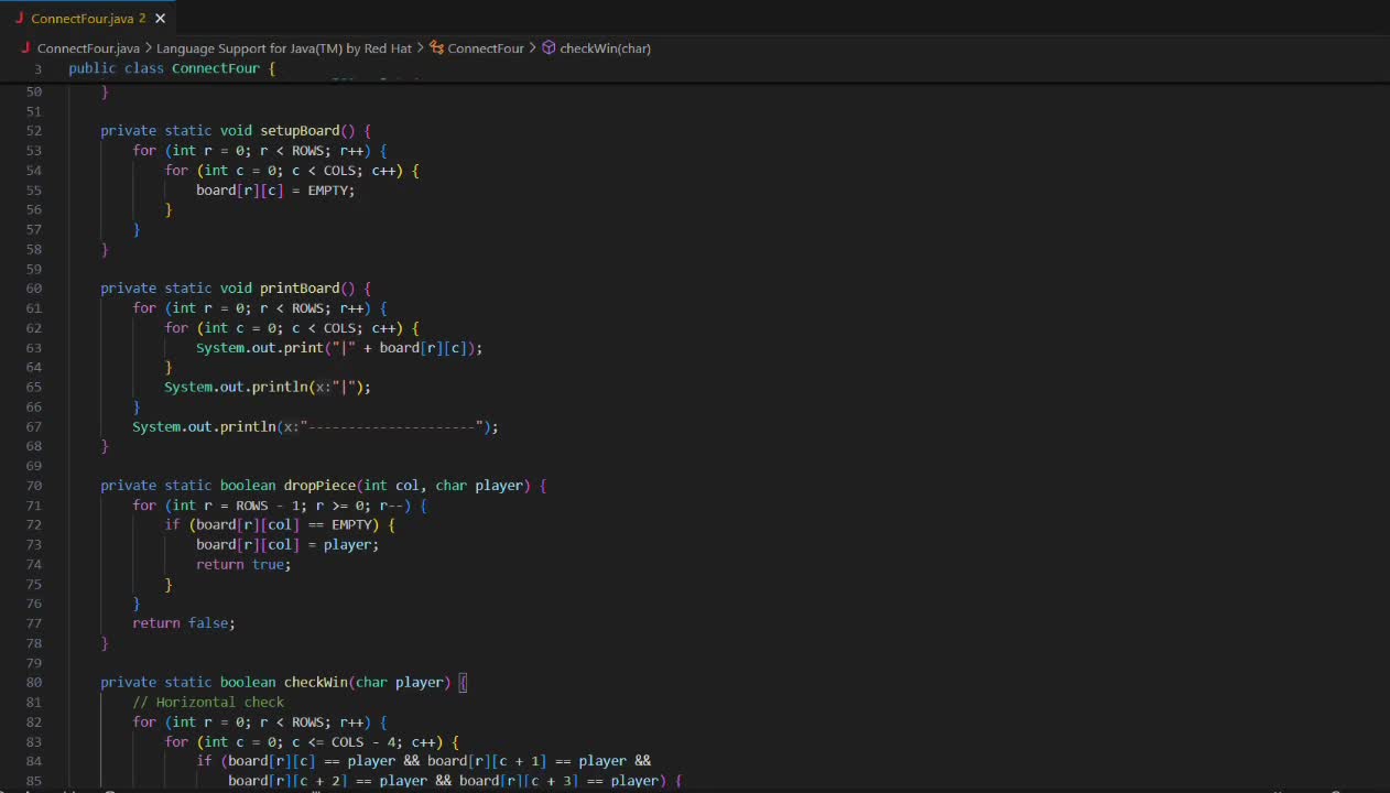 Midhun Manoj on LinkedIn: #java #connectfour #gamedev #internship # ... Midhun Manoj on LinkedIn: #java #connectfour #gamedev #internship # ...