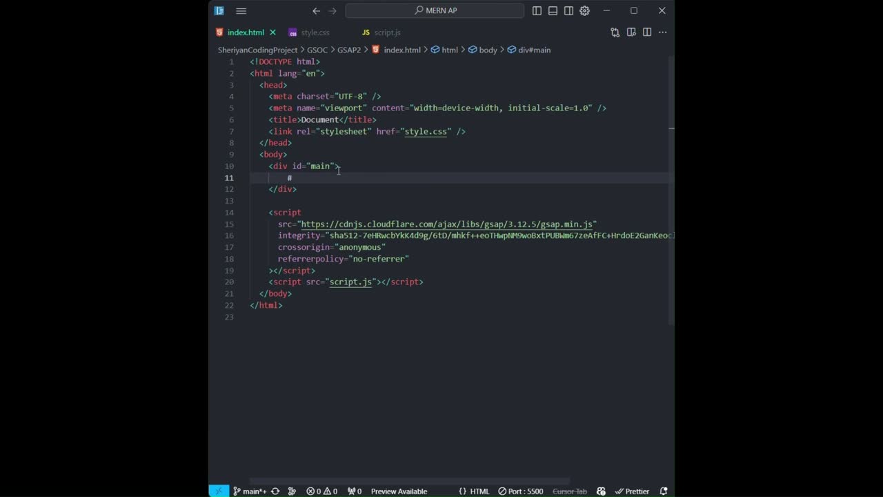 Dharmendra Vishvkarma on LinkedIn: π Today I Explored GSAP in ... Dharmendra Vishvkarma on LinkedIn: π Today I Explored GSAP in ...