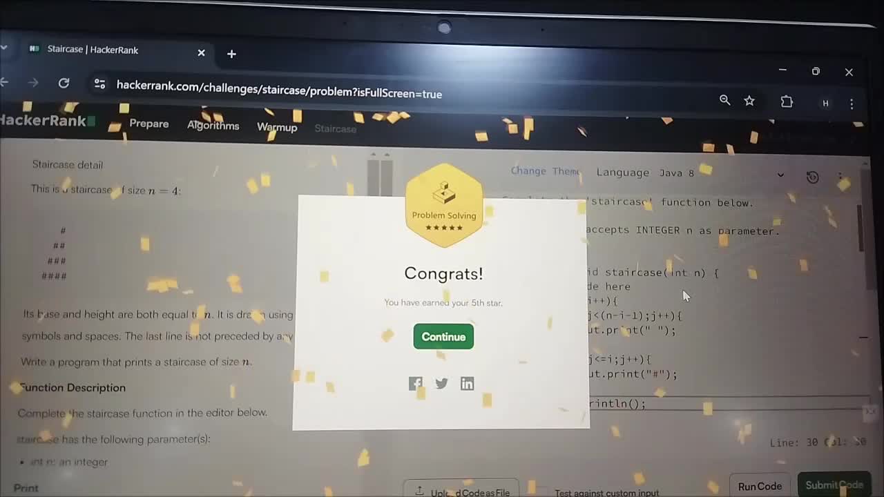 Hemalatha Anumolu on LinkedIn: #hackerrank #problemsolving #achievement ... Hemalatha Anumolu on LinkedIn: #hackerrank #problemsolving #achievement ...