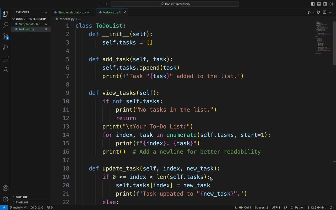 Mudassir Khan on LinkedIn: #codsoft #internship #python #coding Mudassir Khan on LinkedIn: #codsoft #internship #python #coding