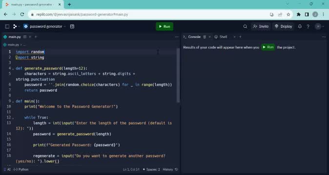 Jeevasri J on LinkedIn: #codsoft #codsoft #pythonprogramming Jeevasri J on LinkedIn: #codsoft #codsoft #pythonprogramming