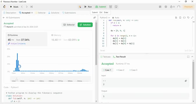 Harini K on LinkedIn: #day12 #100daysofcode #leetcode Harini K on LinkedIn: #day12 #100daysofcode #leetcode