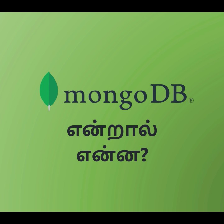JVL code on LinkedIn: What is MongoDB? Explained in Tamil JVL code on LinkedIn: What is MongoDB? Explained in Tamil