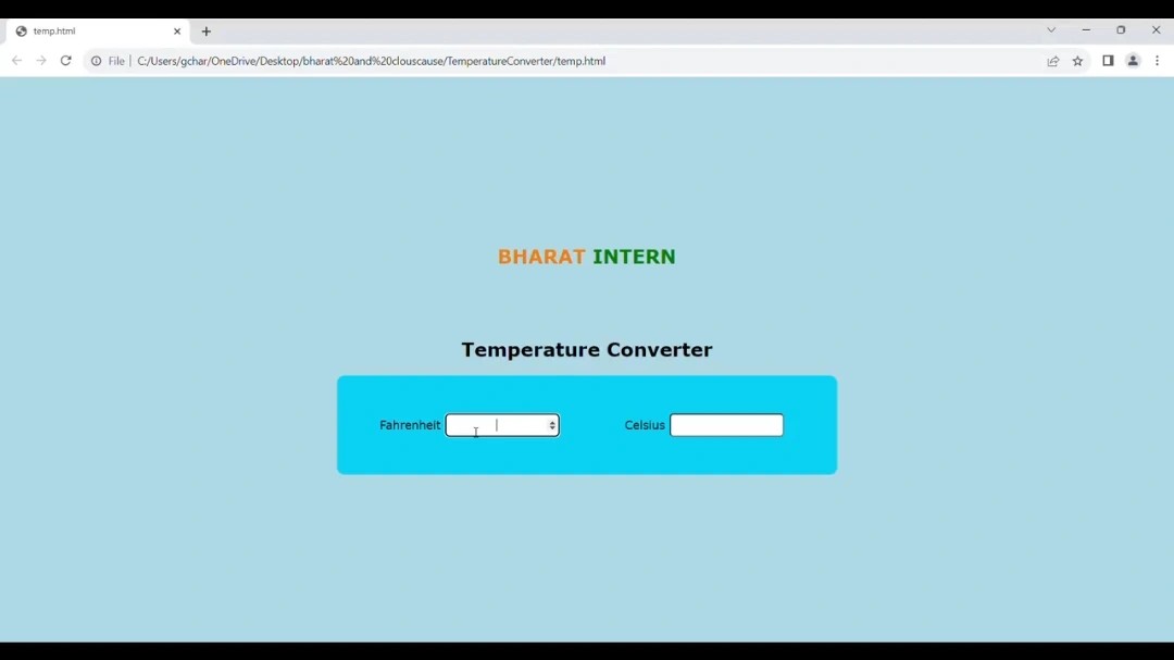 Charan G on LinkedIn: #html #css #internship #temperatureconverter # ... Charan G on LinkedIn: #html #css #internship #temperatureconverter # ...