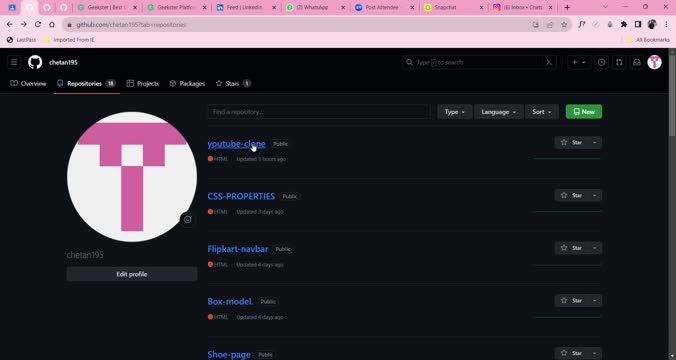 Chetan Sawale on LinkedIn: #html #css #webdevelopment #youtubeclone # ... Chetan Sawale on LinkedIn: #html #css #webdevelopment #youtubeclone # ...