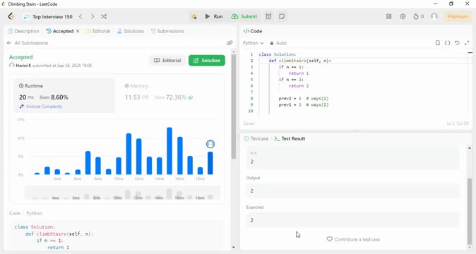 Harini K on LinkedIn: #day08 #leetcode #codingchallenge #problemsolving ... Harini K on LinkedIn: #day08 #leetcode #codingchallenge #problemsolving ...