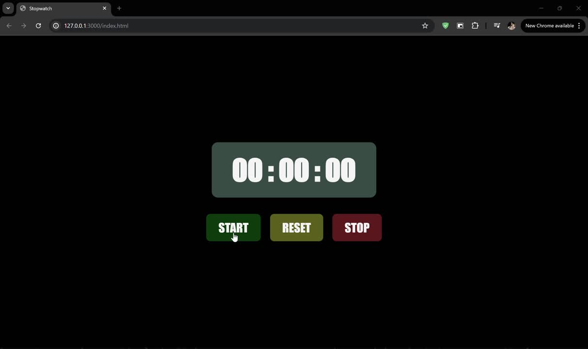 Created a stopwatch with HTML, CSS, and JavaScript | Dhruv Sharma ... Created a stopwatch with HTML, CSS, and JavaScript | Dhruv Sharma ...