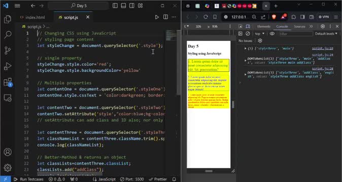 Rahul Sindhwani on LinkedIn: #javascript #dommanipulation # ... Rahul Sindhwani on LinkedIn: #javascript #dommanipulation # ...