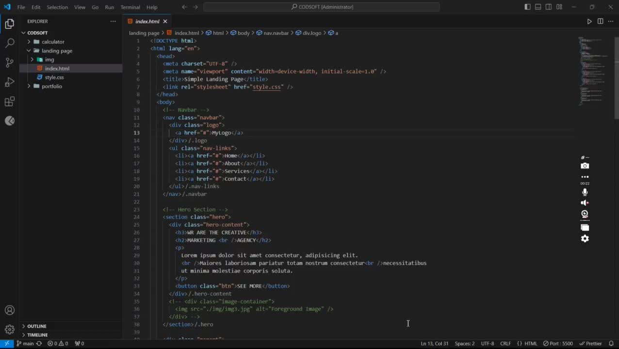 Suresh Maurya on LinkedIn: #codsoft #codsoft #internship #webdevelopment Suresh Maurya on LinkedIn: #codsoft #codsoft #internship #webdevelopment