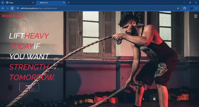 Launching a gym website with HTML, CSS, Bootstrap | Sakthi deepak P ... Launching a gym website with HTML, CSS, Bootstrap | Sakthi deepak P ...