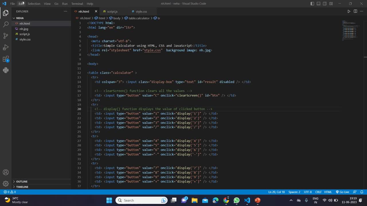 neha ramneti on LinkedIn: #connections #html #css #javascript #internpe neha ramneti on LinkedIn: #connections #html #css #javascript #internpe
