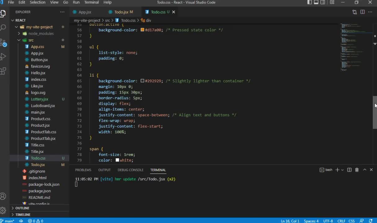 Sheetal Taank on LinkedIn: #day65 #reactjs #todoapp #webdevelopment # ... Sheetal Taank on LinkedIn: #day65 #reactjs #todoapp #webdevelopment # ...