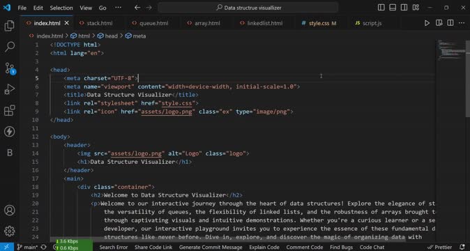 My new project: Linear Data Structure Visualizer | Vignesh R posted on ... My new project: Linear Data Structure Visualizer | Vignesh R posted on ...