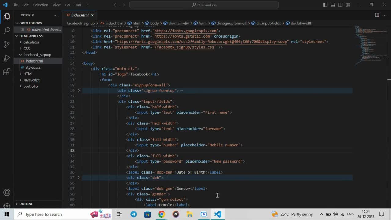 Vignesh S on LinkedIn: #html #css #webdevelopment #educationalpurpose Vignesh S on LinkedIn: #html #css #webdevelopment #educationalpurpose