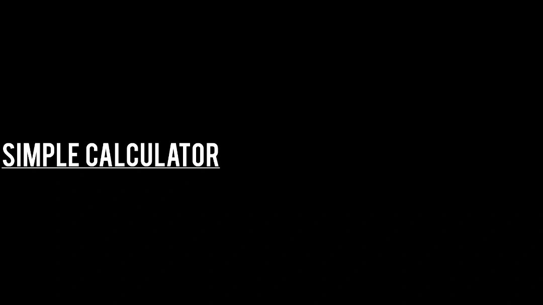 Anitha K on LinkedIn: Task-3 of creating a simple calculator ... Anitha K on LinkedIn: Task-3 of creating a simple calculator ...