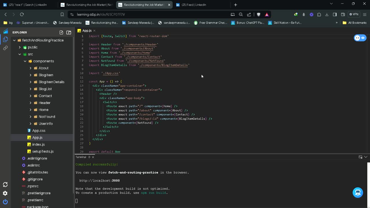 Sandeep Mareedu on LinkedIn: #reactjs #fullstack #javascript # ... Sandeep Mareedu on LinkedIn: #reactjs #fullstack #javascript # ...