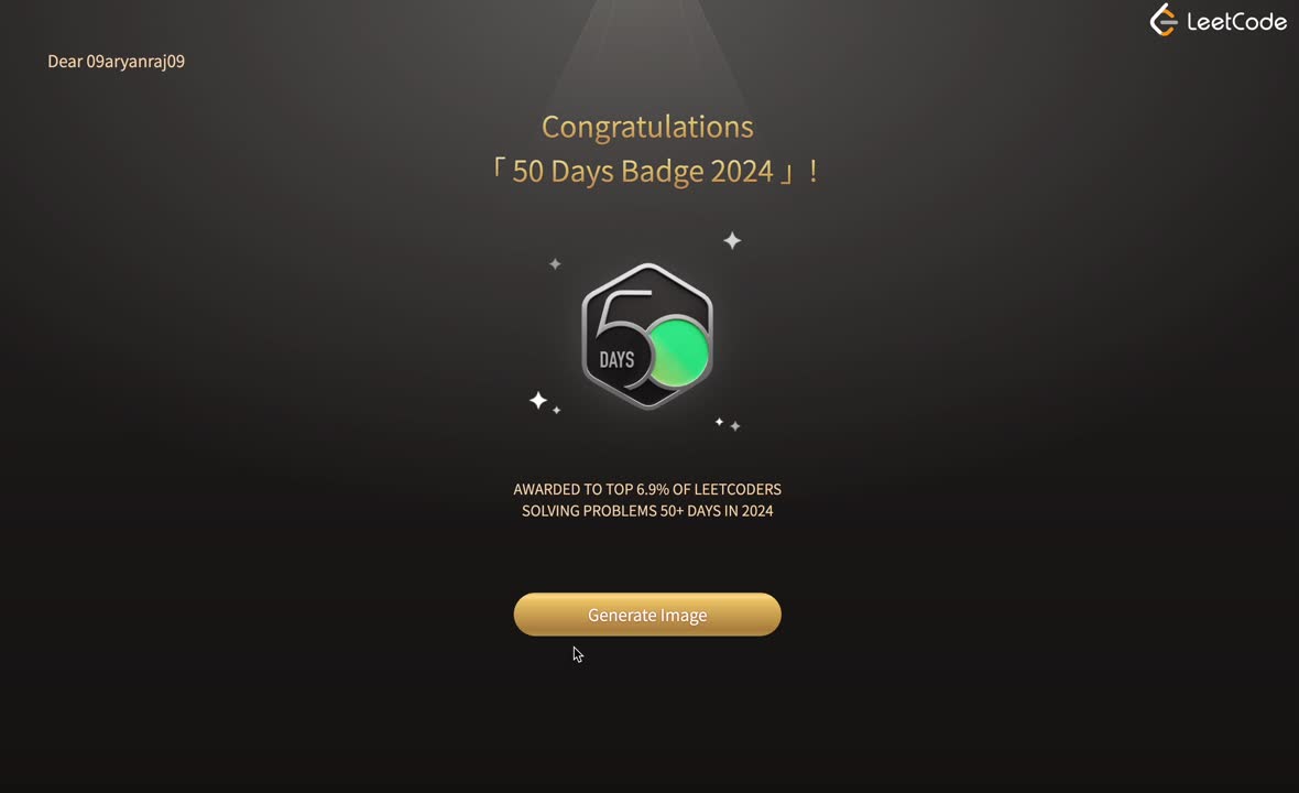 Aryan Raj on LinkedIn: #codingjourney #leetcode #milestone ... Aryan Raj on LinkedIn: #codingjourney #leetcode #milestone ...