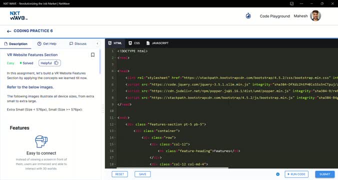 Day 35 of #100daysofcode challenge with NxtWave | Mahesh Pulmamidi ... Day 35 of #100daysofcode challenge with NxtWave | Mahesh Pulmamidi ...